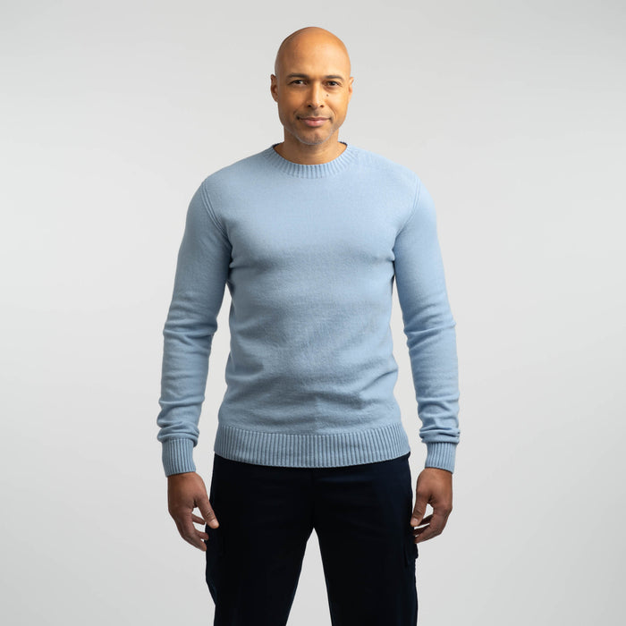 Kuru merino sweater - light blue