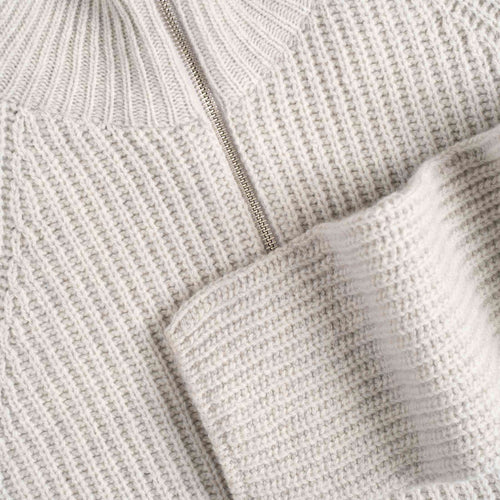 North Outdoor | Magnolia Half Zip Merinoneule W - puuronharmaa
