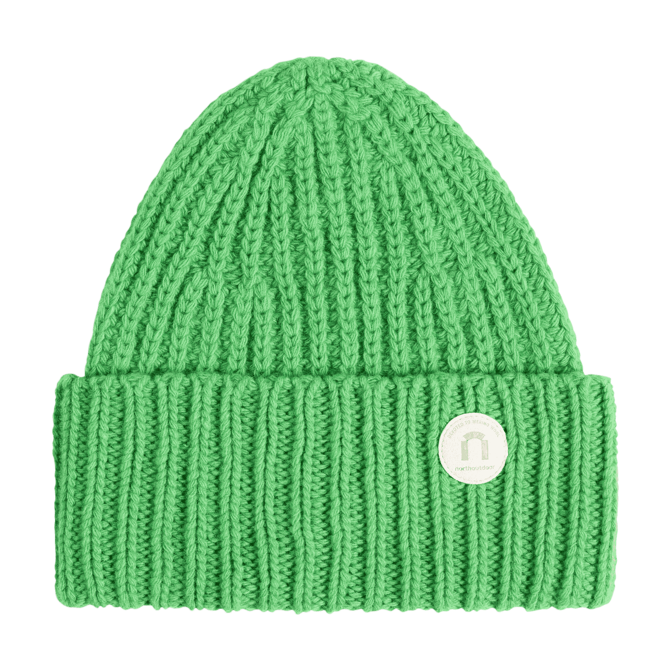 Kaisla merino beanie - apple green